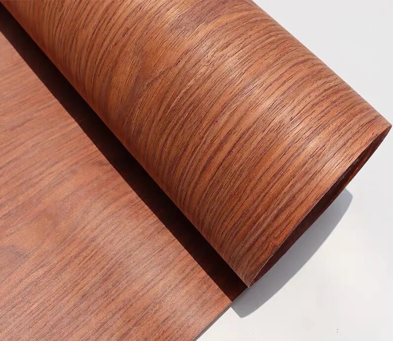 Деревянный шпон дуб/черный орех 2,5 метра Коричневый, cheery wood, 2pcs