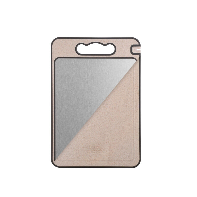 Разделочная доска из чистого титана, двусторонняя разделочная доска из эбенового дерева, разделочная доска из пшеничной соломы, антибактериальная и устойчивая к плесени для домашнего использования.