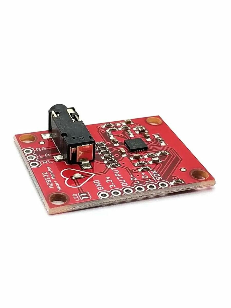 AD8232 ЭКГ Физиологическое измерение сердечного пульса Один свинечный датчик сердечного ритма для Arduino R3 Diy Kit