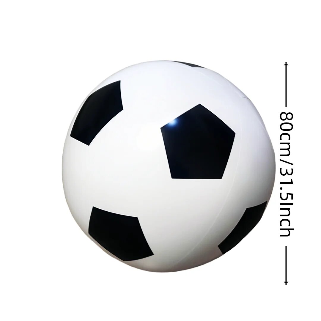 Гигантский Утолщенный Надувной Пляжный Мяч Из ПВХ, Водная Игрушка, Веселая Игра На Открытом Воздухе