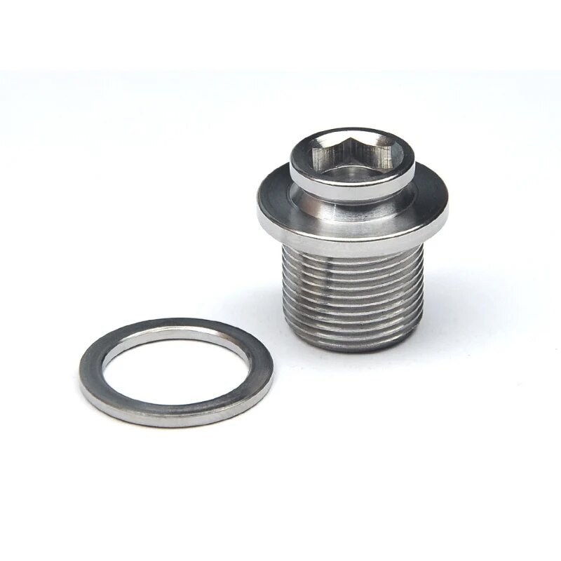 Болты для каретки Капсет титановые M15*12 мм 2 шт. ti color