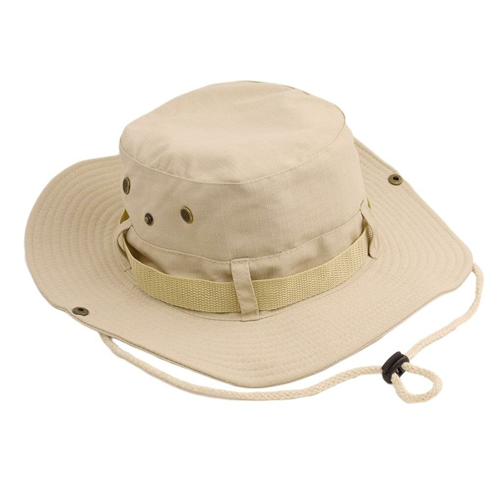 Мужская хлопковая панама для улицы, Бежевый