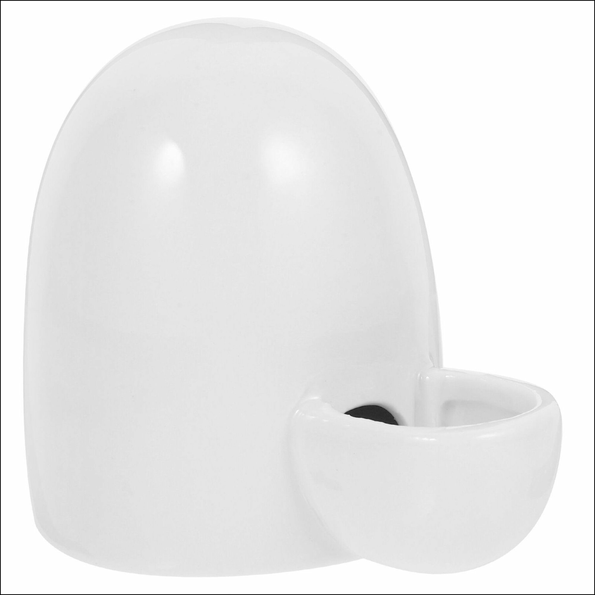 Поилка Для Маленьких Животных, Керамическая, Форма Ежика, Автоматическое Обеспечение Чистой Водой, 1 Комплект