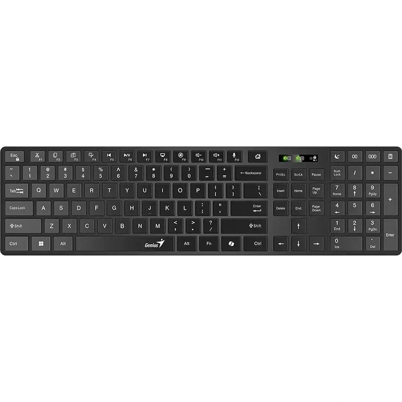 Клавиатура беспроводная Genius SlimStar 7250BT Black 31320004408