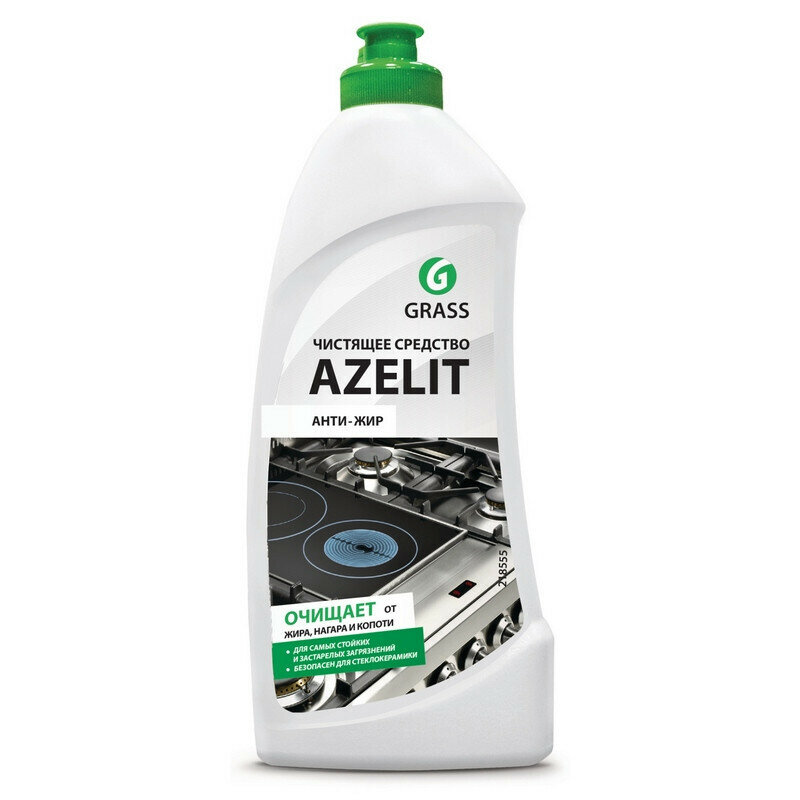 Средство для чистки плит Grass Azelit Анти-жир, 500 мл