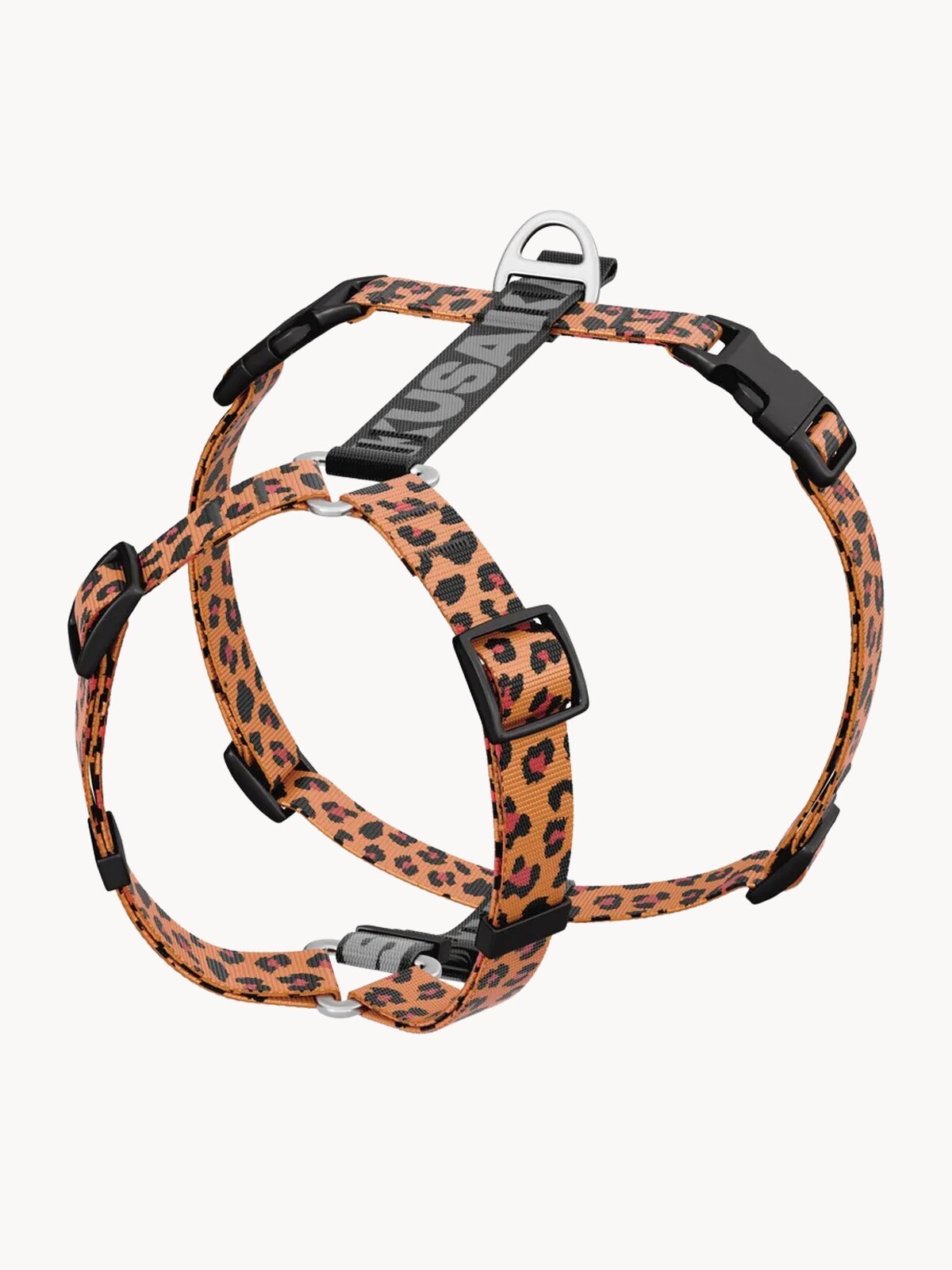 Шлейка анатомическая для собак леопардовая. Размер М (средние породы)