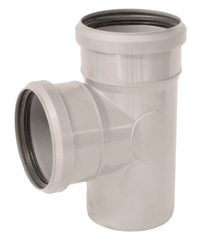 Тройник бесшум. D110 х 110 х 87`