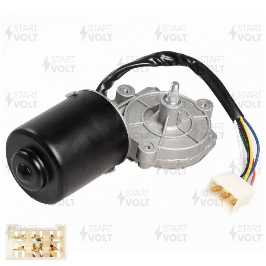 STARTVOLT VWF0115 Моторедуктор стеклоочистителя 2113-2115 "стартвольт"(VWF 0115)