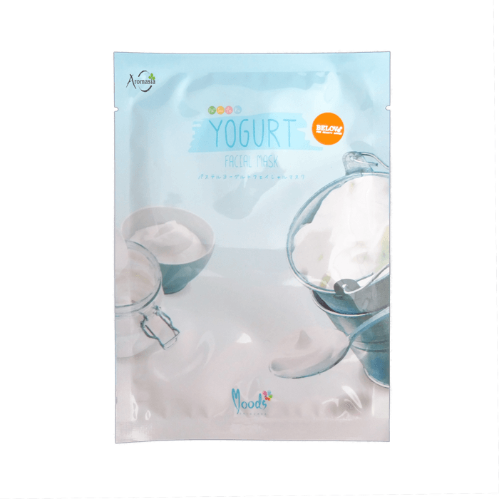 Тканевая маска для лица Belov "Yogurt" с протеином йогурта для питания и восстановления кожи 38 мл.