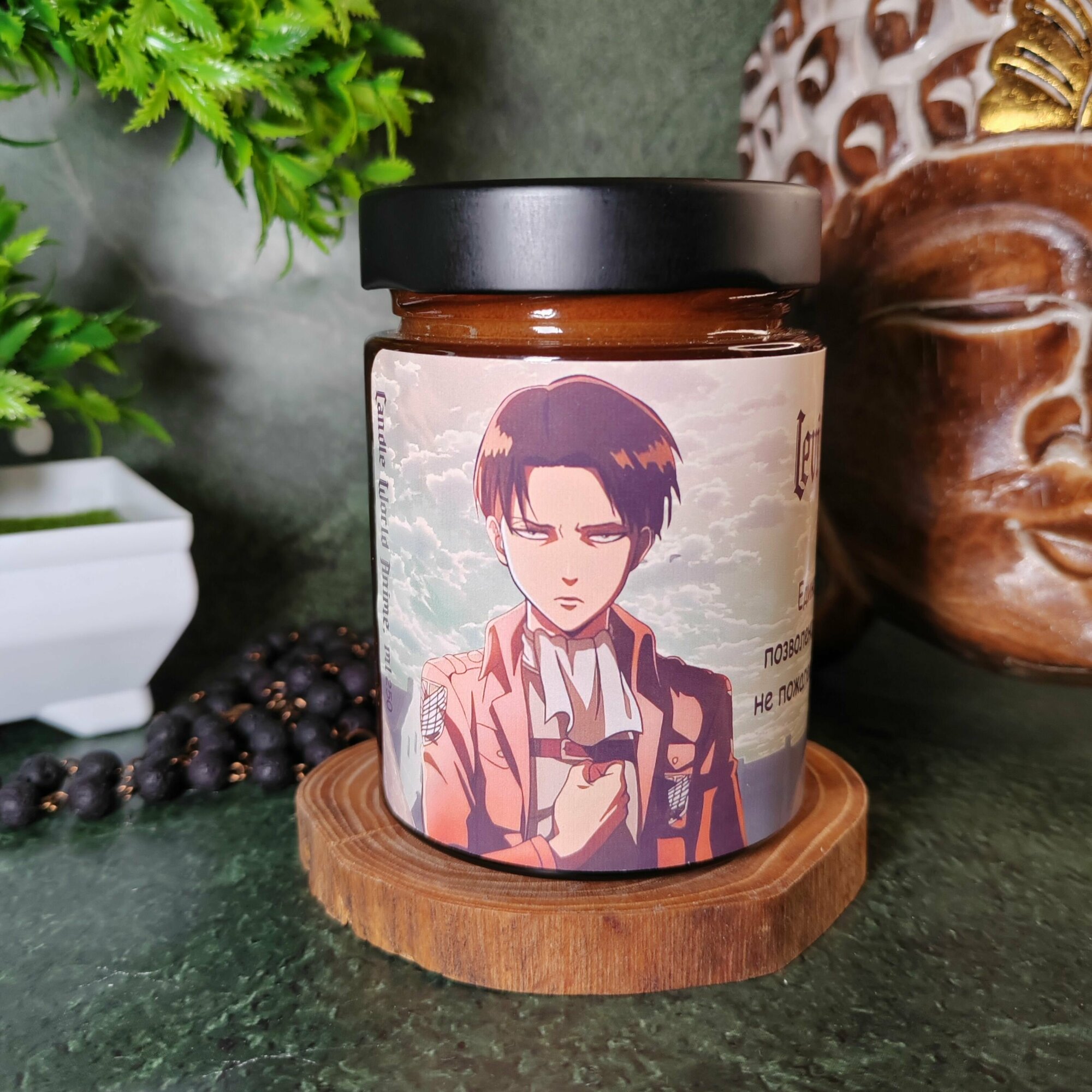 Аниме-свеча "Леви", 250 мл