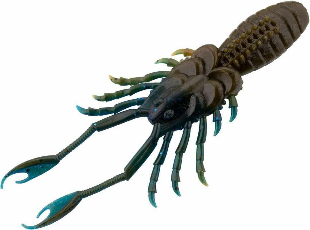 Мягкие приманки Bait Breath BYS eX-Rider Shrimp Jr. 3.5 Finesse Spec (6шт.) #938 Okeechobee secret