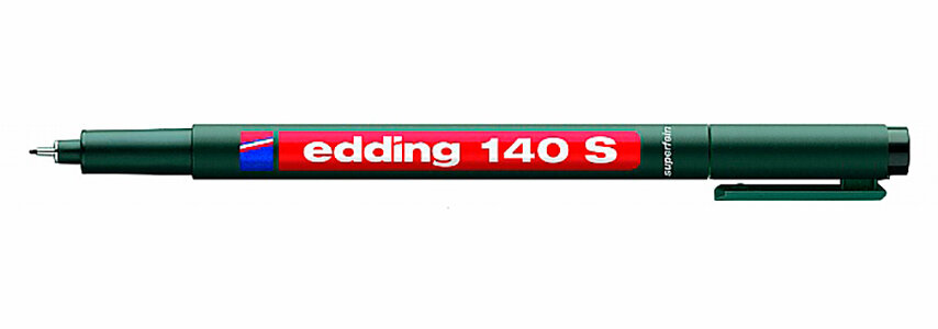 Маркер EDDING 140S, d=0,3мм (для надписей на ПВХ)