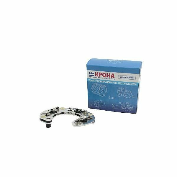 Блок выпрямительный ВАЗ-2101-06 (диодный мост) (генератор 221.3701 КЗАТЭ)(крона)