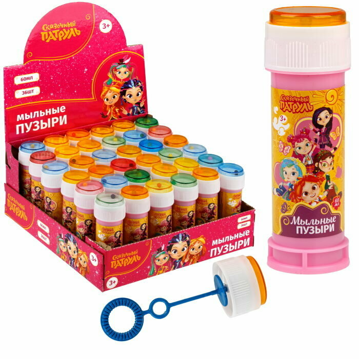 Мыльные пузыри 1toy Сказочный патруль 60 мл, в ассортименте 1шт