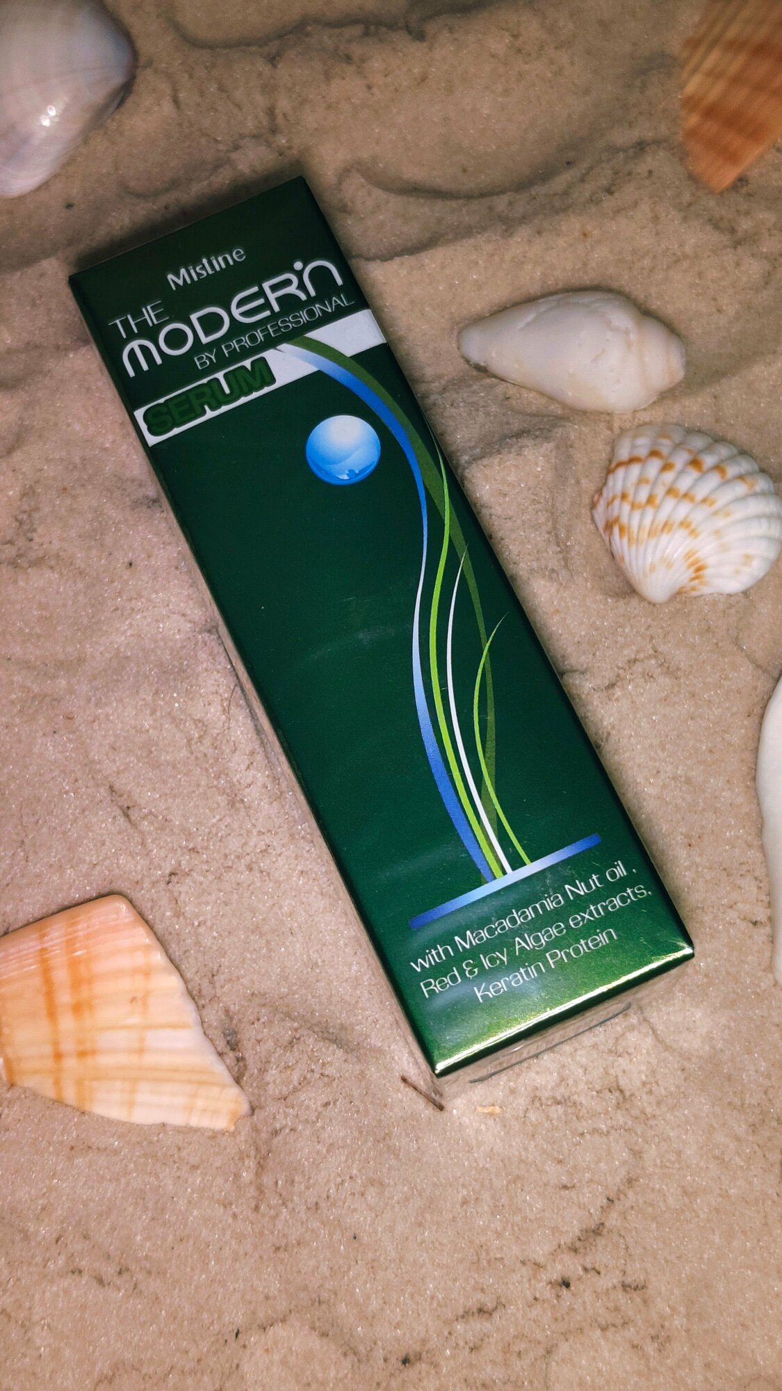 Сыворотка для волос Mistine питательная с кератином, 20 мл