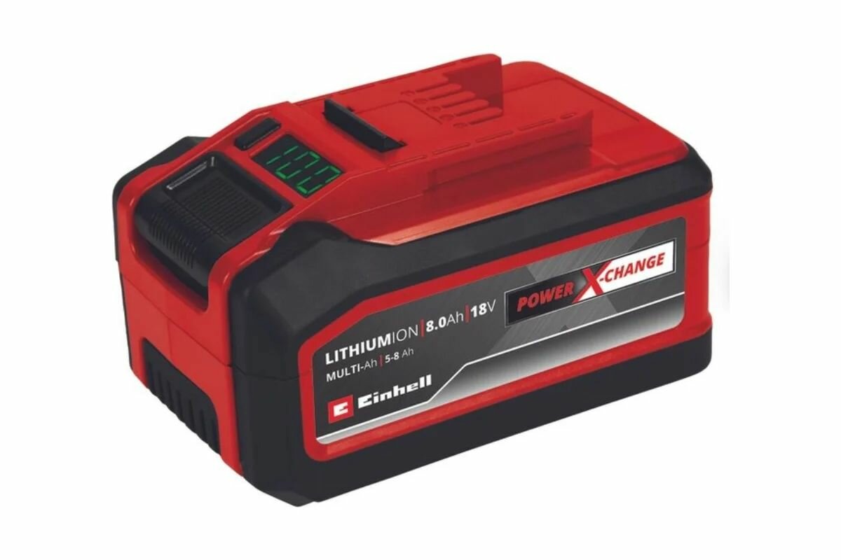 Аккумулятор EINHELL Li-Ion 18В, 8.0Ач, слайдер PXC Plus