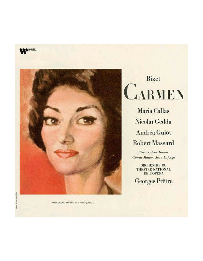 Maria Callas, Nicolai Gedda, Robert Massard – Bizet Carmen: Orchestre de Theatre National de l'Opera Georges Pretre (3 LP)