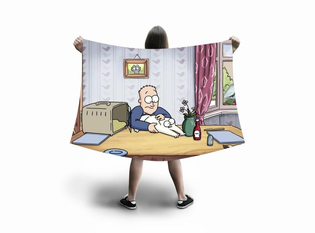 Флаг GOODbrelok Simon s Cat, Кот Саймона №18