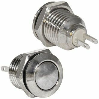 Кнопка антивандальная GQ10H-11/N on-(on)
