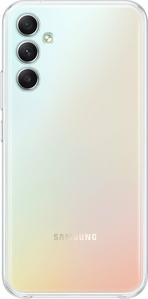 Накладка силиконовая Samsung Clear Case для Samsung Galaxy A34 EF-QA346CTEGRU прозрачная