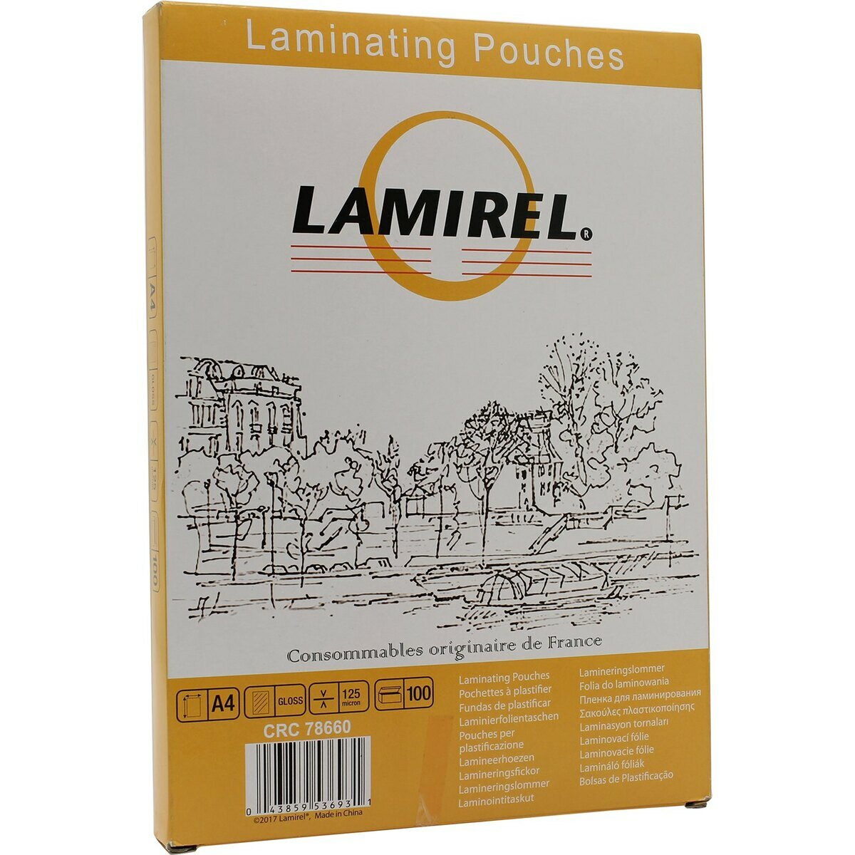 Lamirel <78660> пакеты для ламинирования (A4, 125мкм, уп. 100 шт)