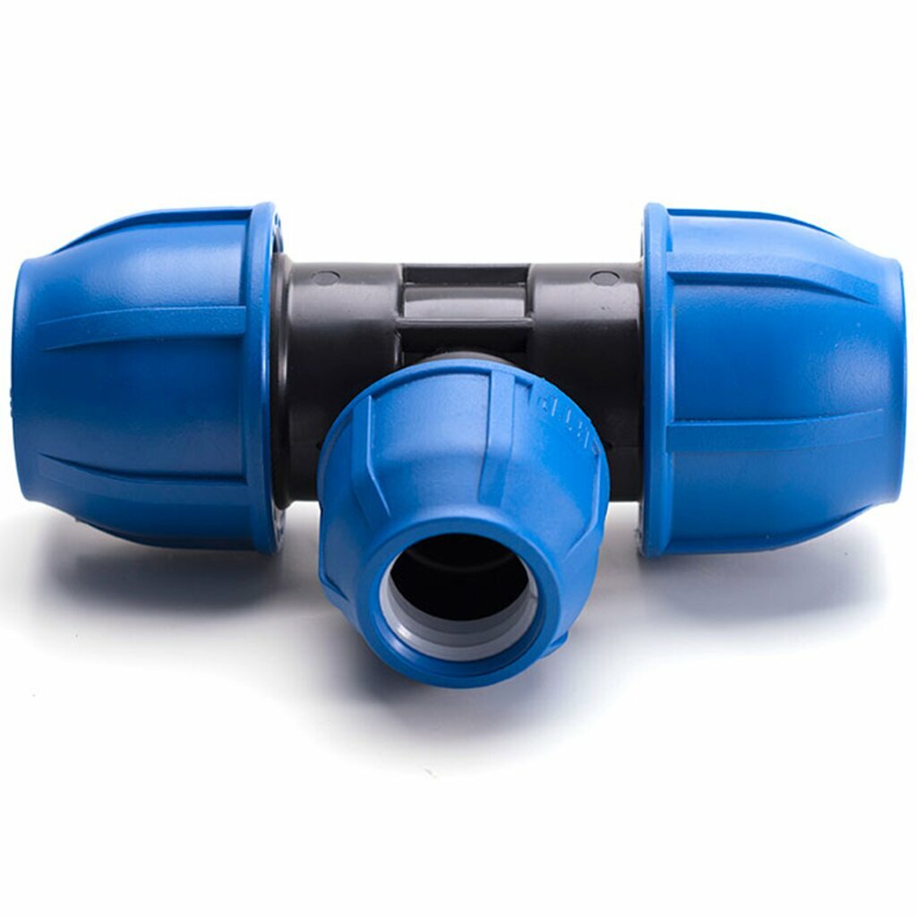 Тройник для водоснабжения РосТурПласт ПНД 25x20 мм, резьбовой, полипропилен, Россия