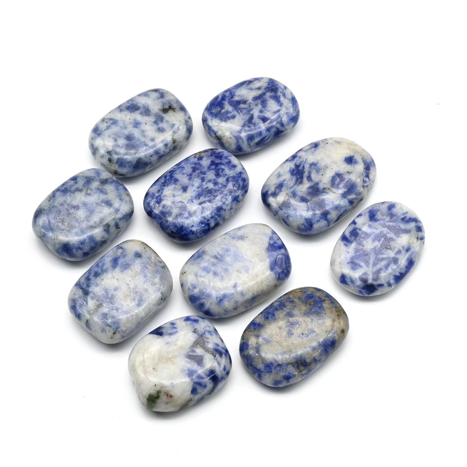 Лазурит плашки фракция 20-30мм, упаковка 100г .