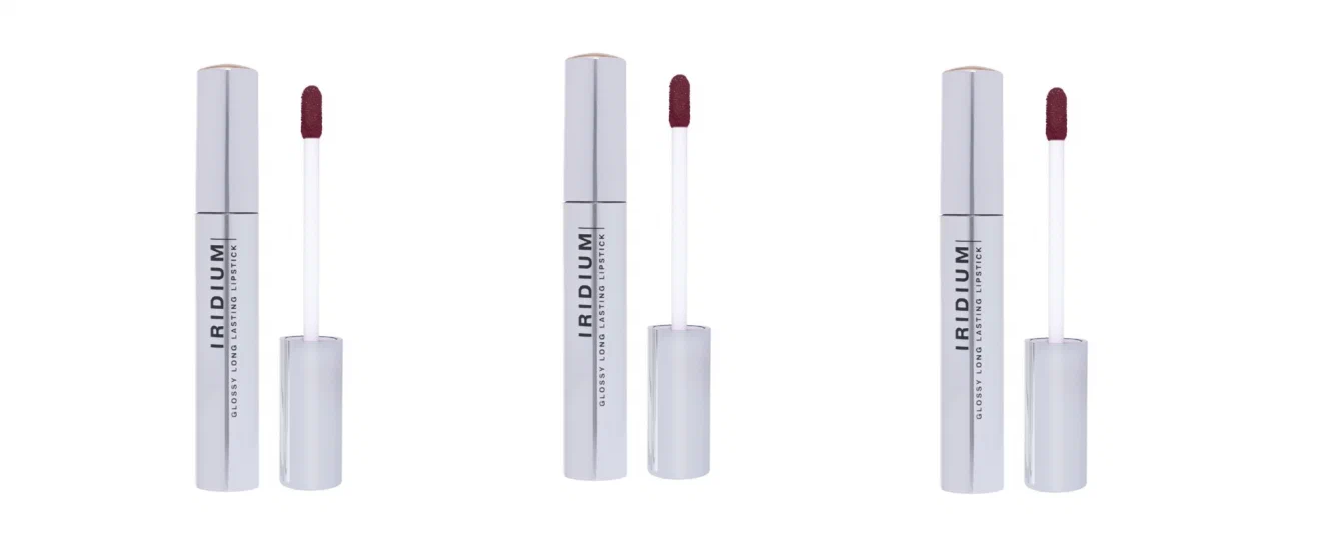 Помада для губ глянцевая стойкая Influence Beauty Iridium Long Lasting Lipstick т.04 4 мл 3 шт