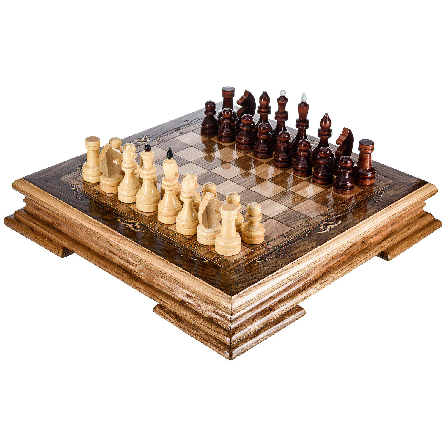 Шахматы деревянные "Турнирные" 47х47 см