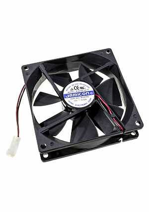 JF0925B1SR-R, вентилятор 12В 92х92х25мм подшипник качения 3200 об/мин (2 шт.)