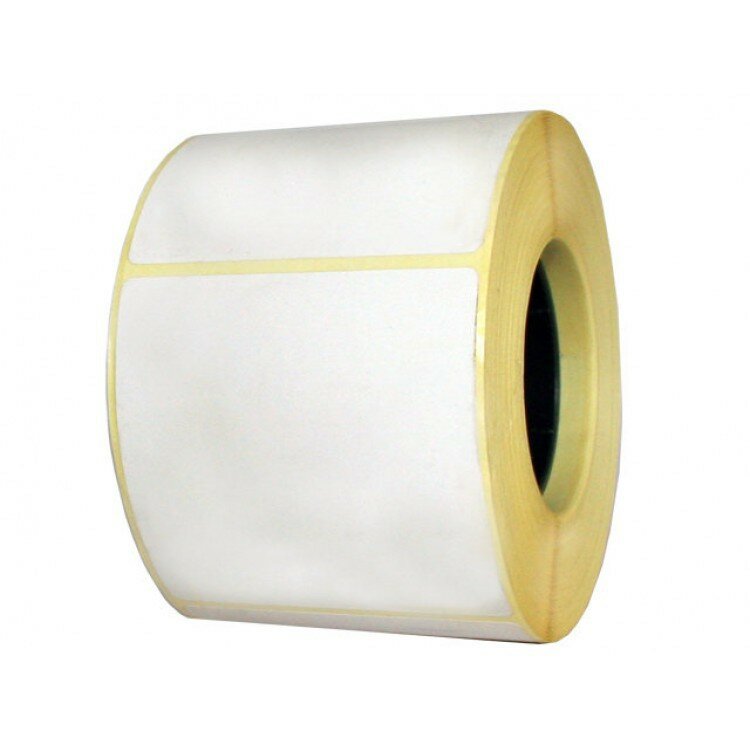 Термоэтикетки ЭКО 75х120 мм, 300 этикеток в рулоне