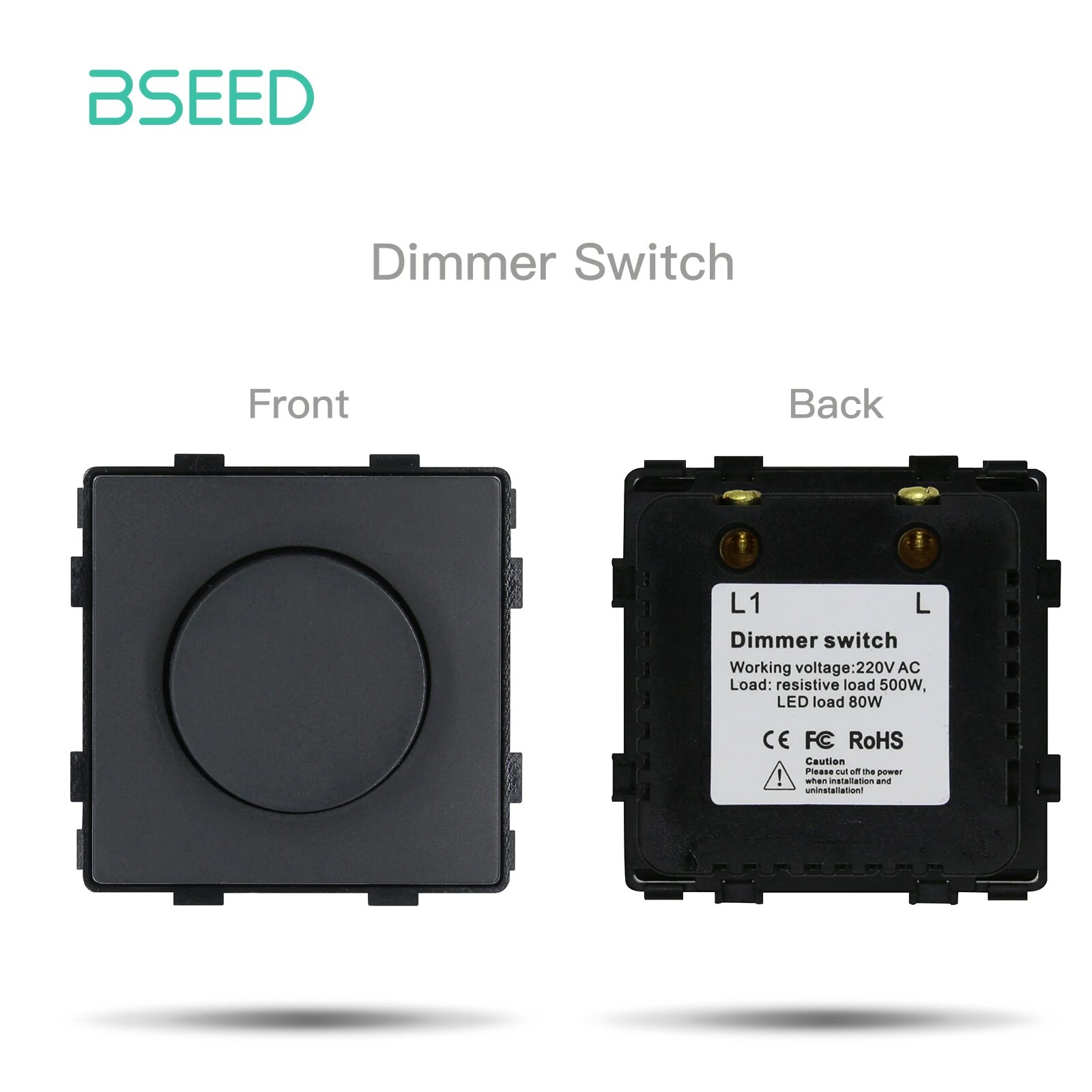 Выключатель диммера BSEED, Цвет: Dimmer Part
