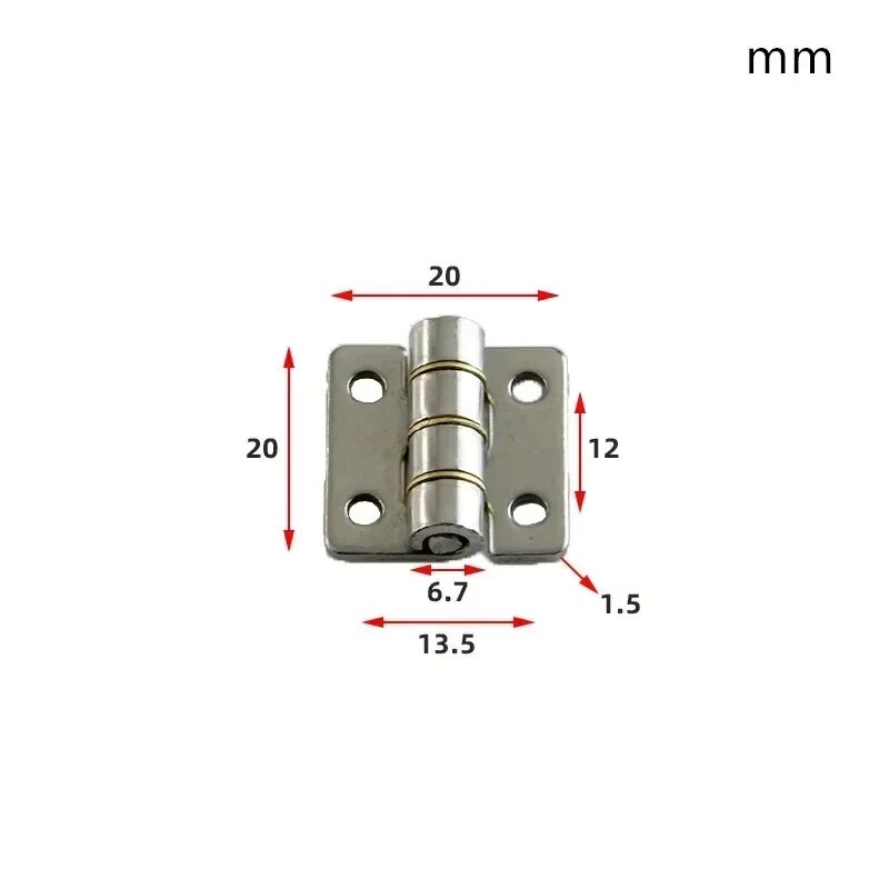 10 шт. мини-петли из нержавеющей стали STURDY HANDS 20 мм