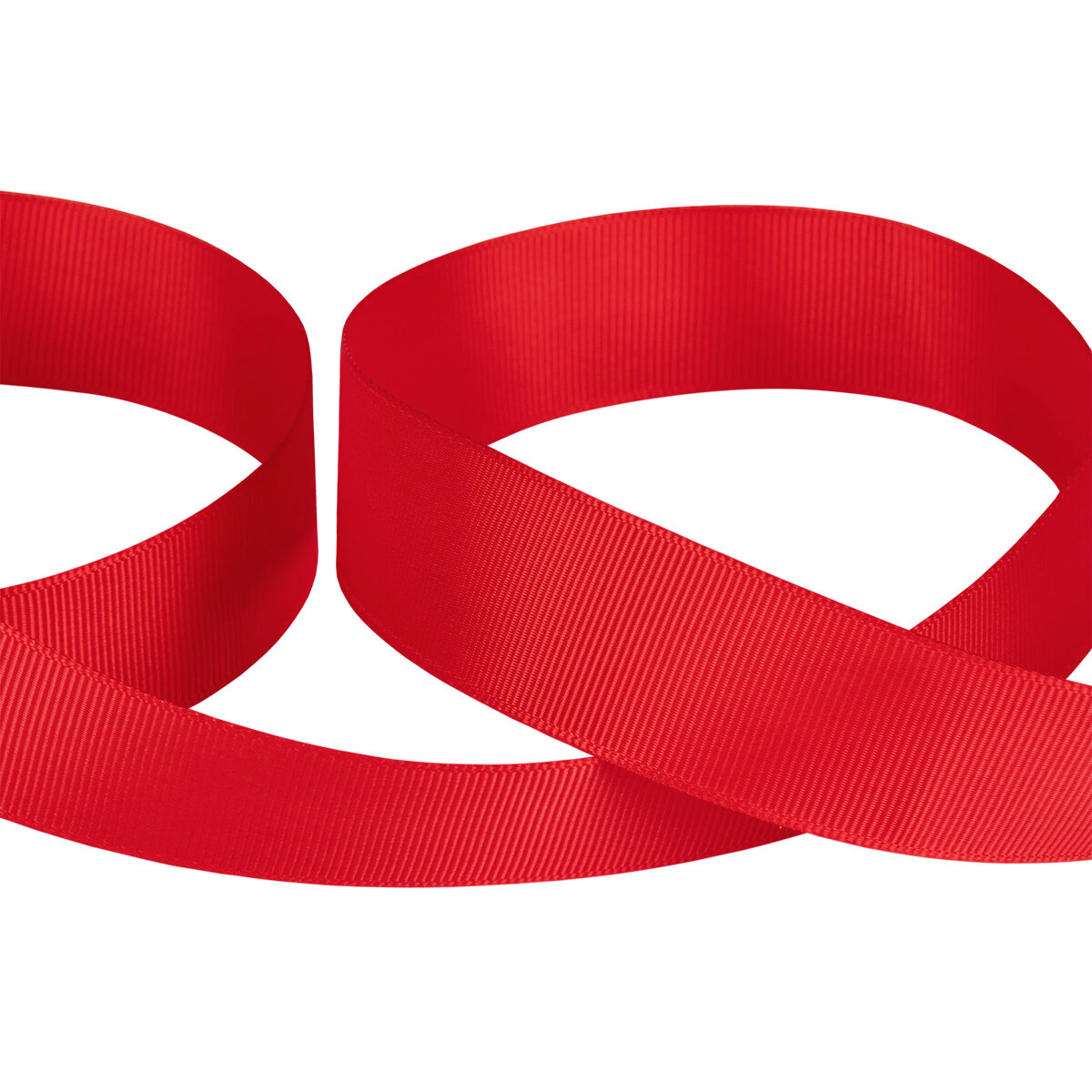 "Gamma" репсовая лента GR-25 фасовка 25 мм 1 " 5.4 м №051 красный