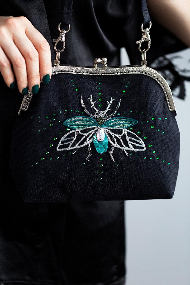 "Gamma" FER-03 Застежка для сумки "фермуар" 21 x 7.5 см 1 шт. №01 под серебро