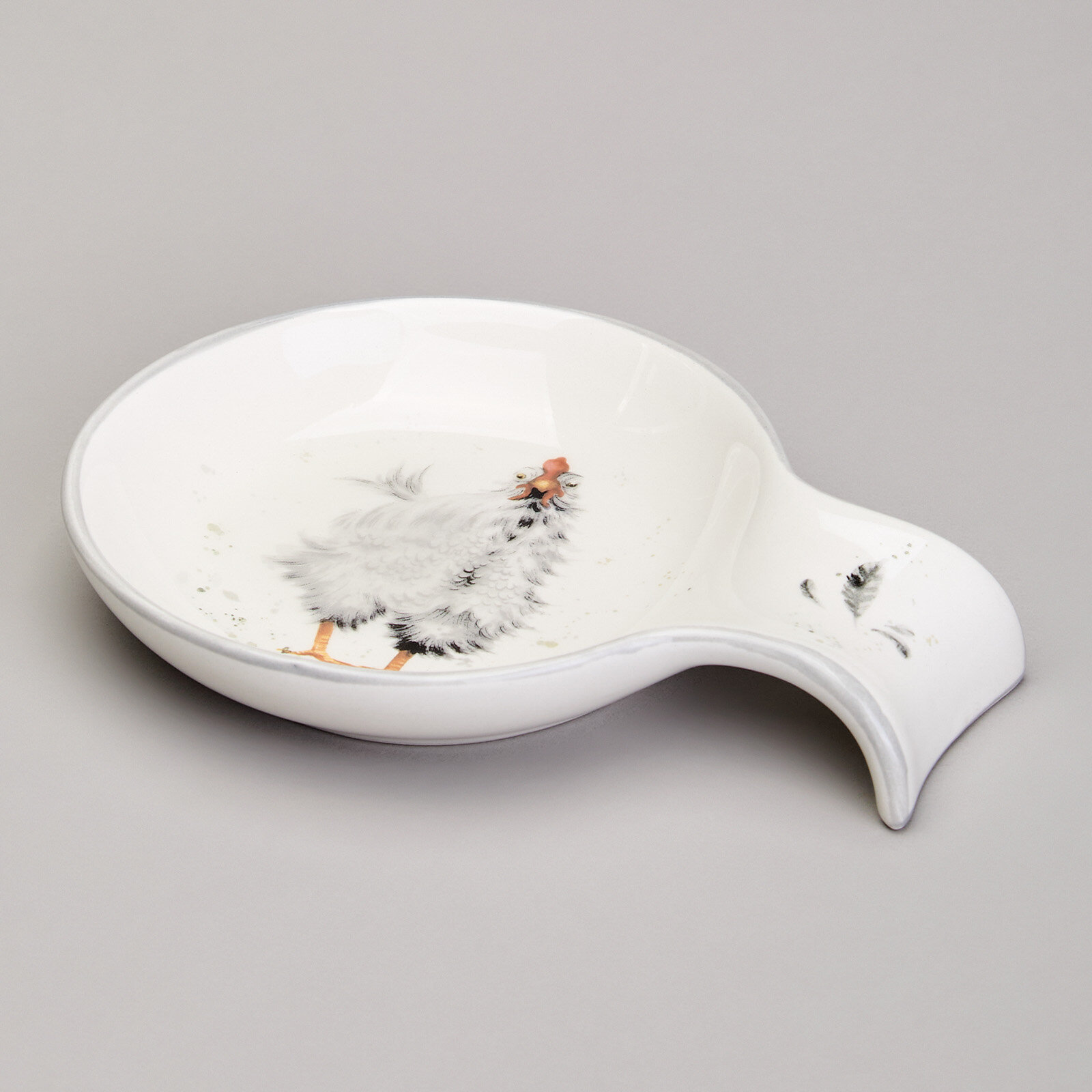 Подставка под ложку lefard funny hens 15*11,5*2,5 см KSG-358-2302