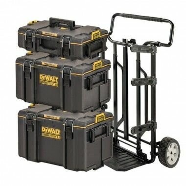 DEWALT TOUGHSYSTEM 2.0 - комплект из 3-Х модулей С тележкой DWST83401-1 Stanley