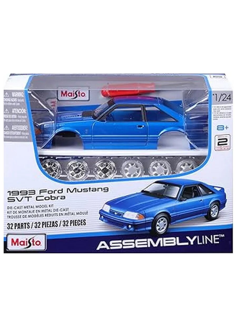 Сборная модель 1:24 SP AL-1993 Ford Mustang SVT Cobra