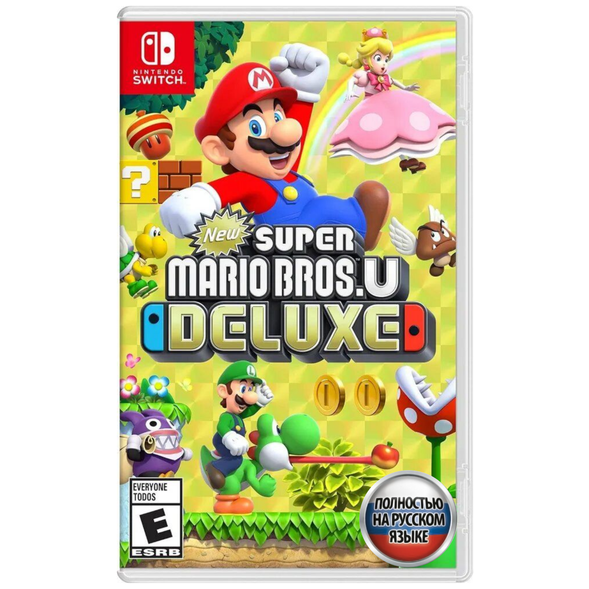 Игра New Super Mario Bros. U Deluxe (Nintendo Switch, Русская версия)