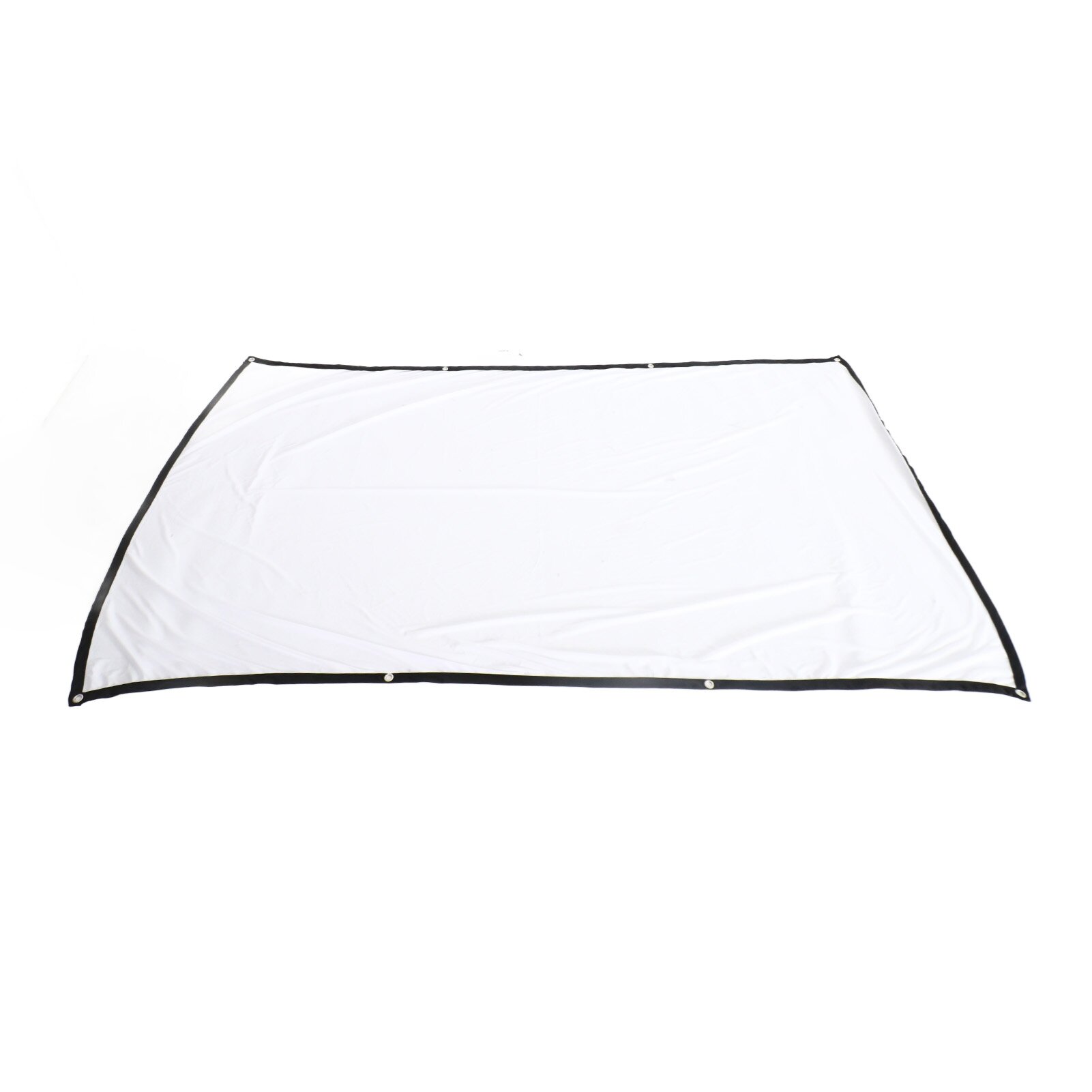 Проекционный экран 100 дюймов, соотношение сторон 16:9, складной, устойчивый к складкам, с точными отверстиями, HD-разрешение, для использования на открытом воздухе.