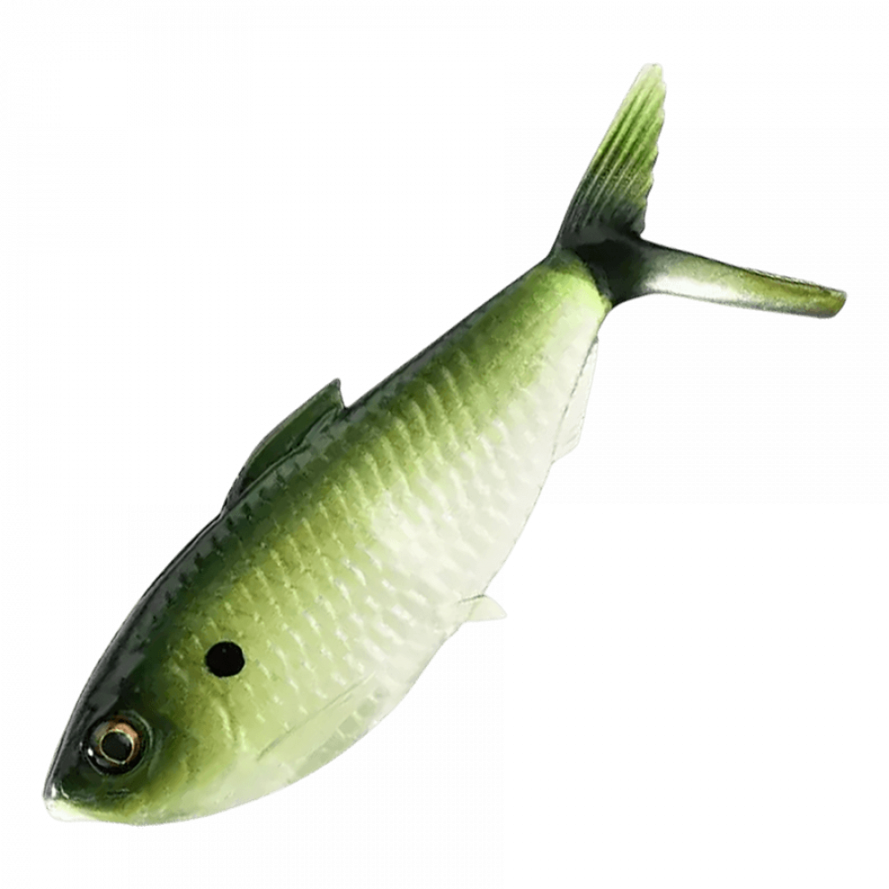 Силиконовая приманка 13FISHING The Dine Swimbait цвет G - в упаковке 3 шт, размер 4.3" (10.92 см)