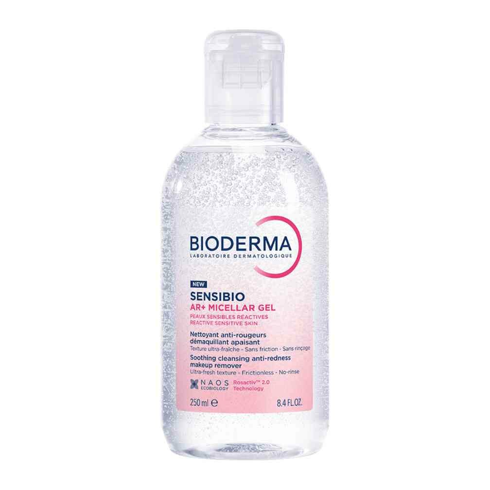 Очищающий мицелярный гель Bioderma Sensibio AR, для чувствительной кожи, склонной к покраснениям 250 мл