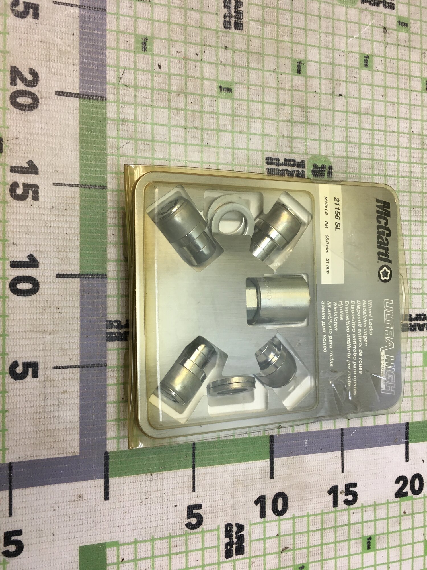 Секретки колеса (комплект) McGard М12х1,5мм