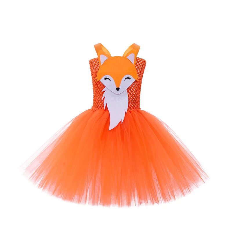 Платье для косплея лисы YI NA SHENG WU Оранжевый, L-120cm, Fox Dress