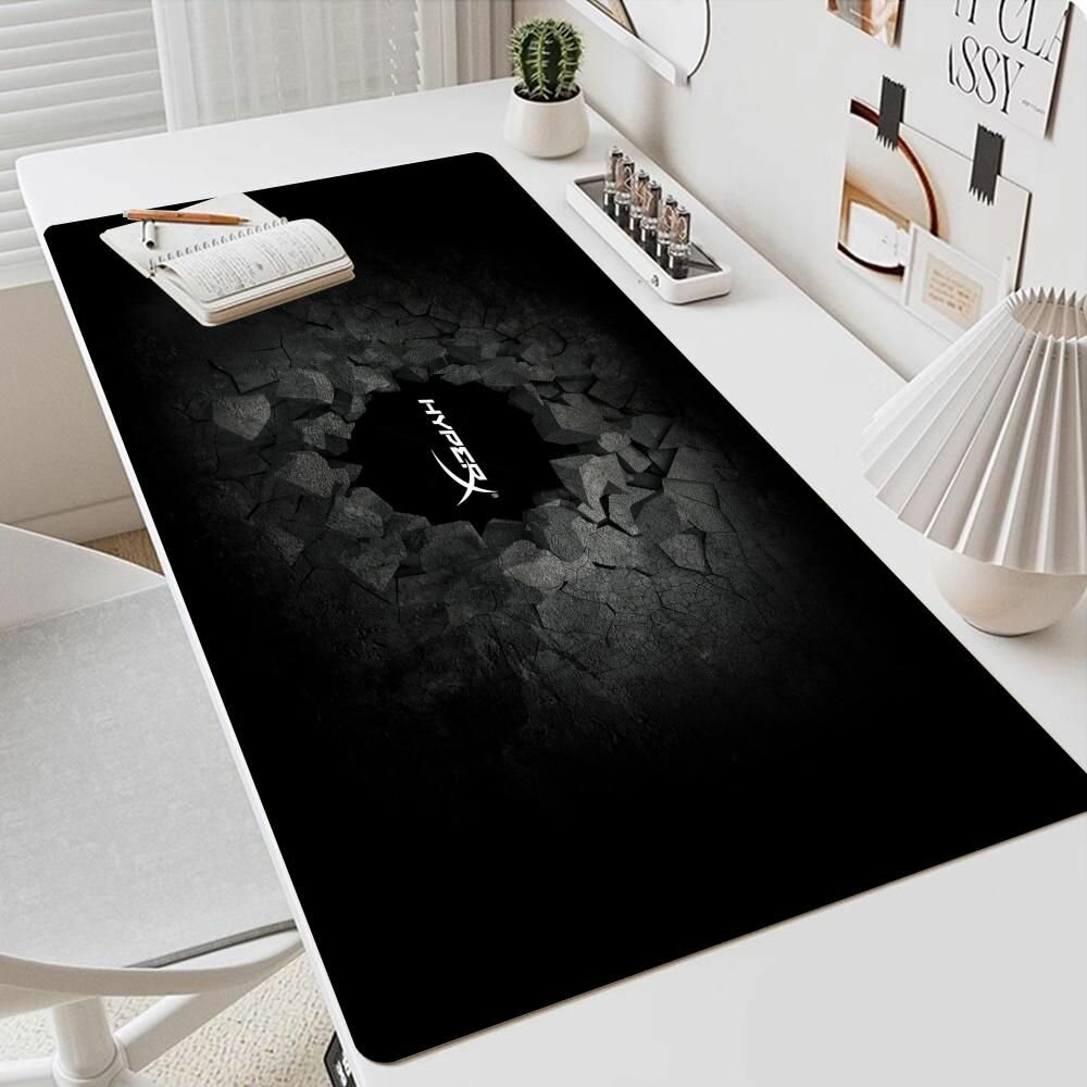 Коврик для мыши Hyperx xxl40x90 см, компьютерный плеер, нескользящий резиновый край, настольный коврик для клавиатуры