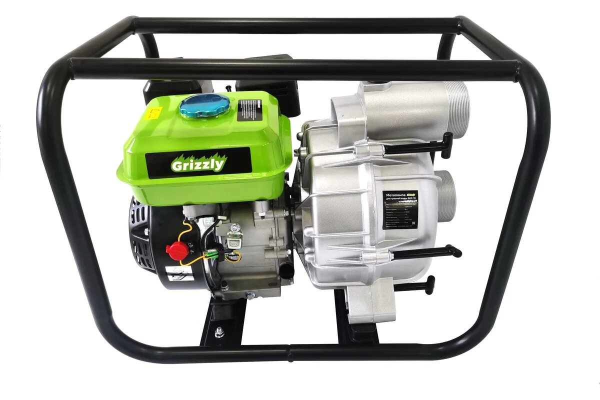 Grizzly Мотопомпа грязная вода 7 л. с. SKY-19
