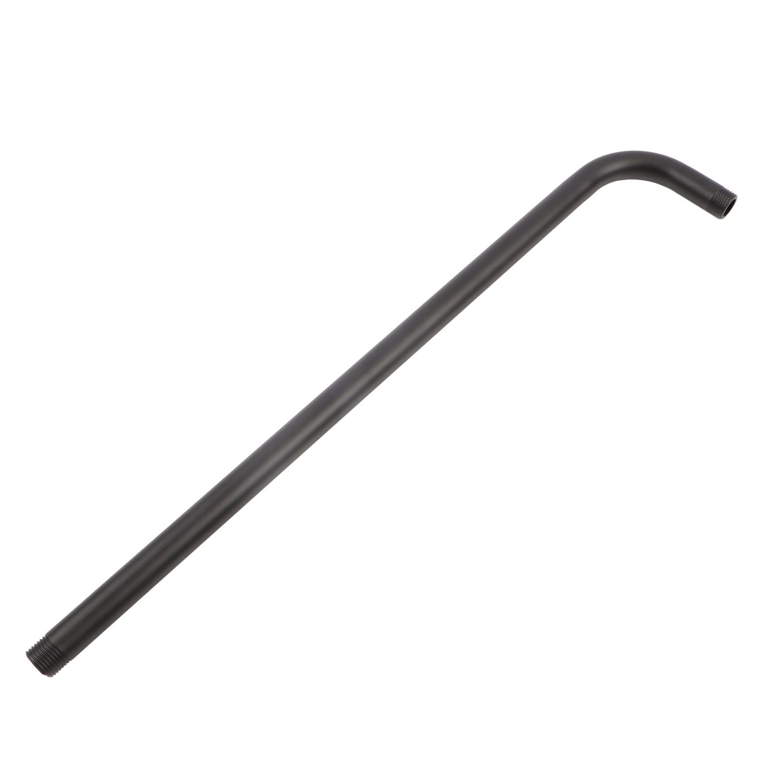 Черная удлинительная труба для душа из нержавеющей стали 52 см, аксессуары для ванной комнаты