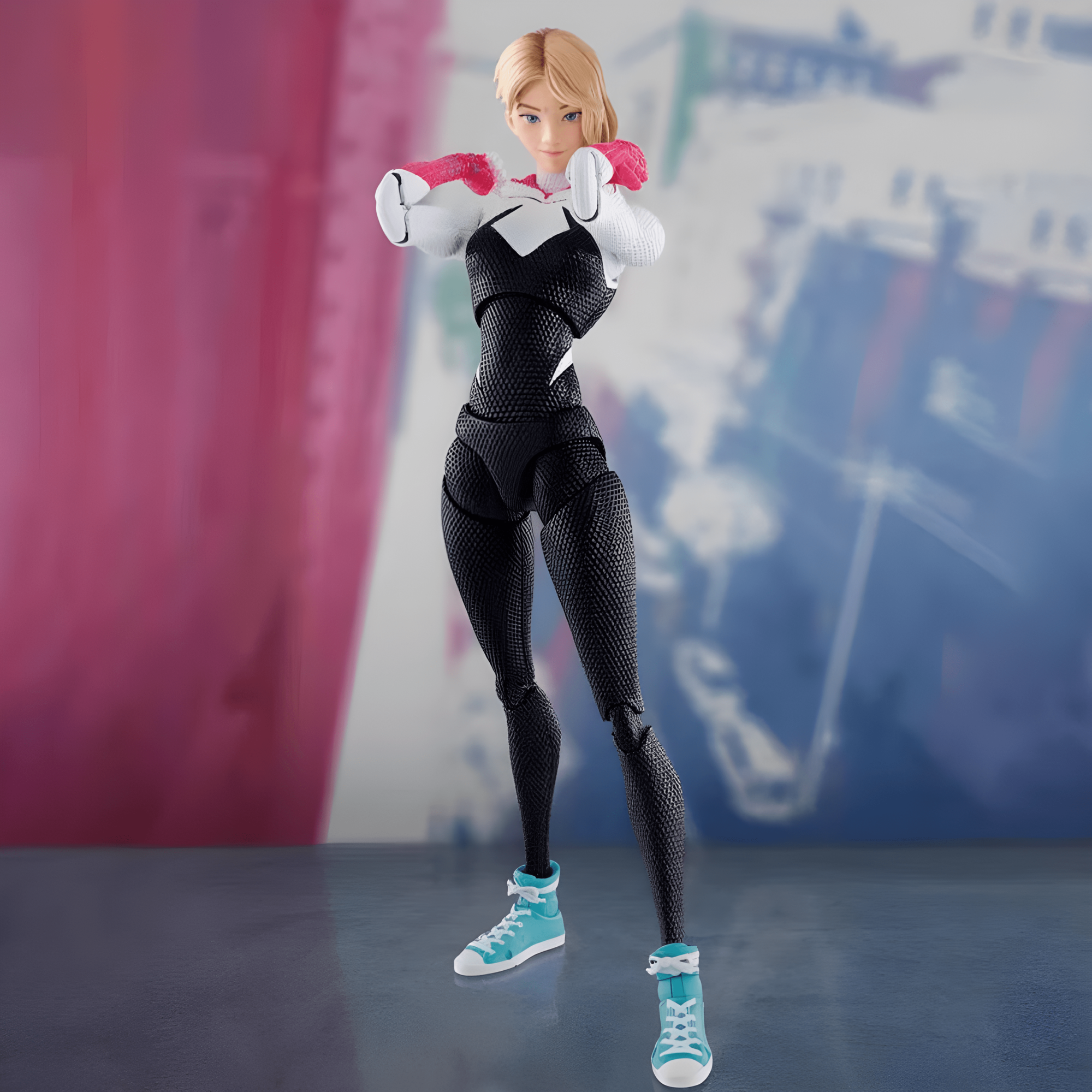 Фигурка Гвен Стейси Параллельные вселенные, коллекционная, ПВХ