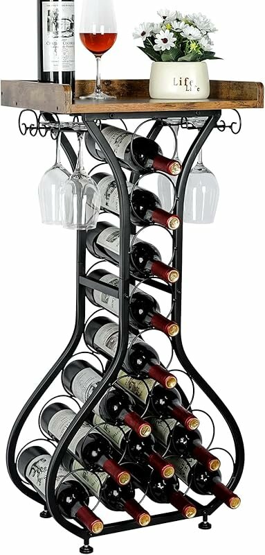Стеллаж для хранения вина мини-бар стол с столешницей