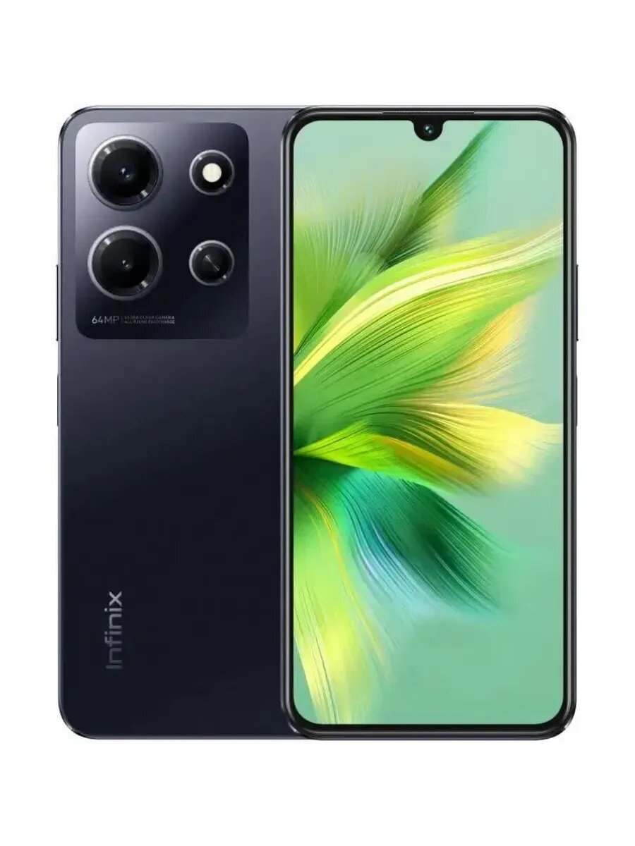 6,66" Смартфон NOTE 30i 8/128 ГБ X6716 BLACK